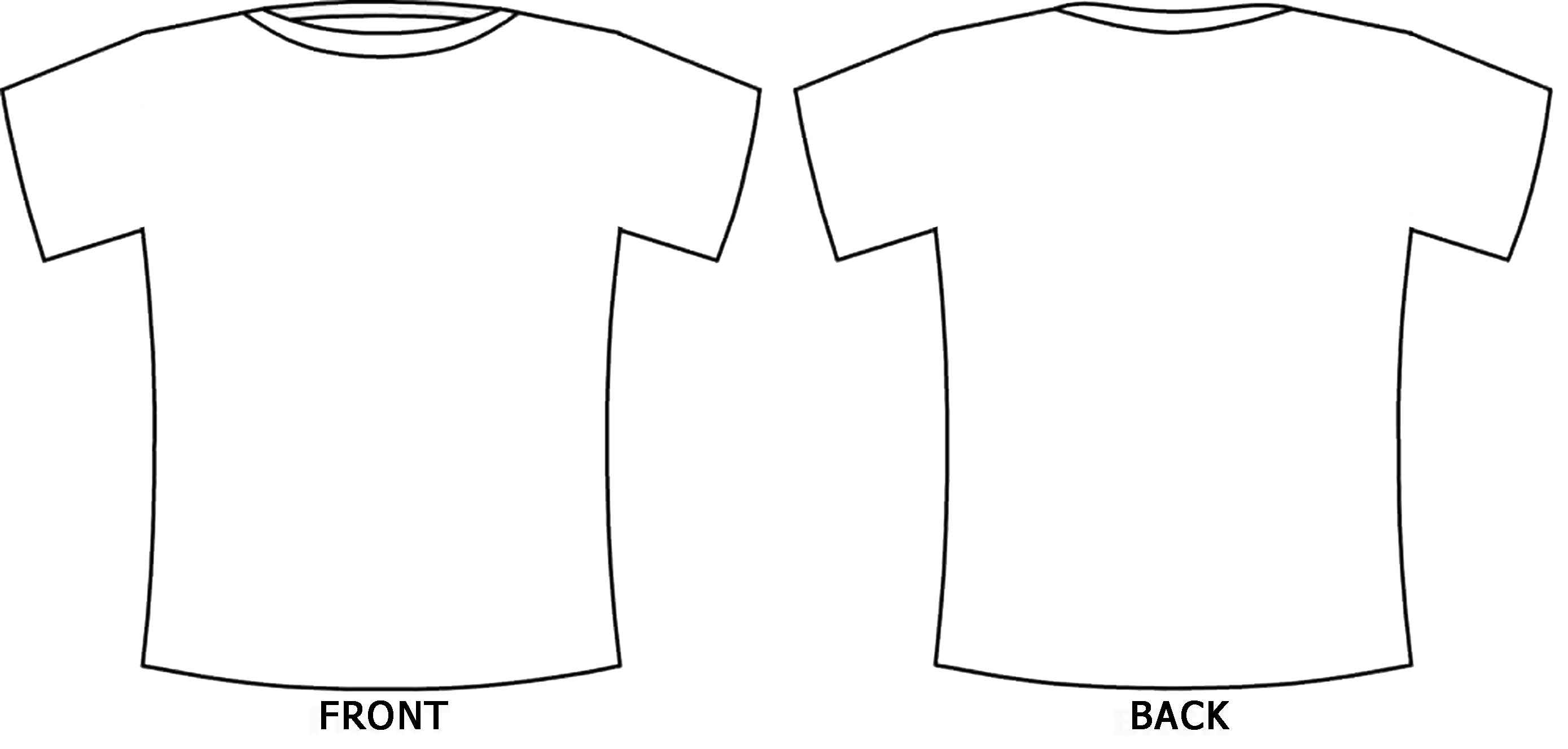 Baldondesigns Design Blank T Shirt Front And Back